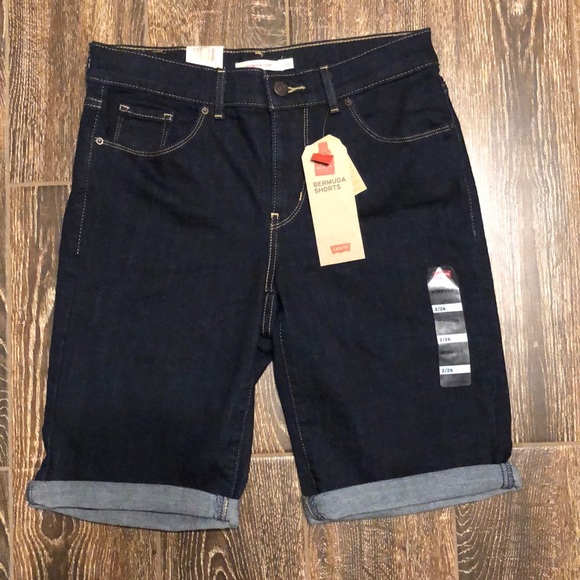 Levi's | Shorts | Nwt Levis Bermuda Womens Shorts Size 26 | Poshmark
